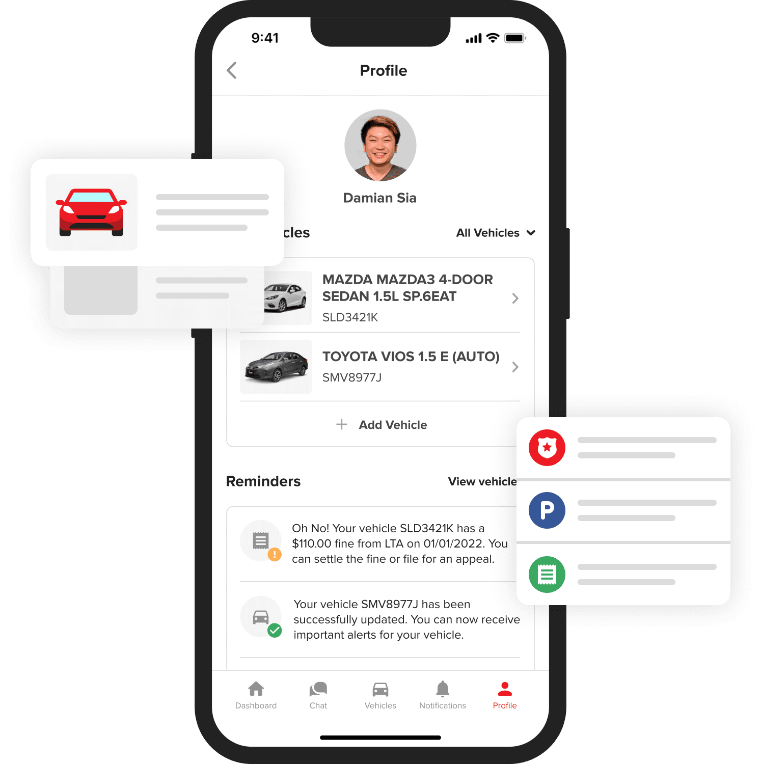 Smart Vehicle Management App | Motorist Singapore